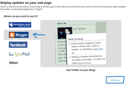 Twitter Recent Posts Widget For Blogger Blogs